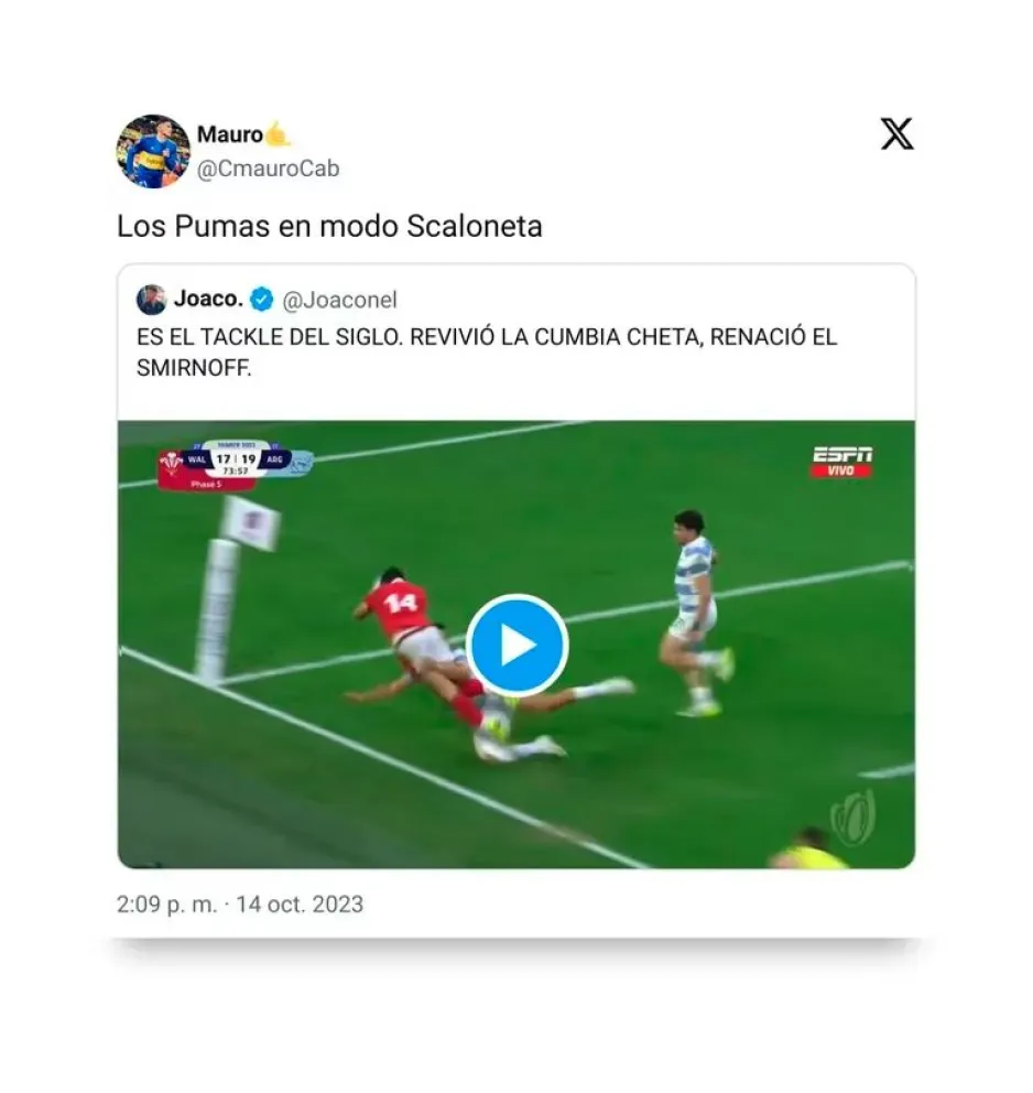 “El Tackle de Dios” y el “Dibu Moroni”: los memes del salvador de Los ...