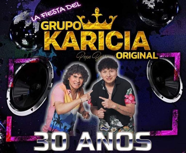 El Grupo Karicia está celebrando sus 30 años y se presentará en Viedma ...
