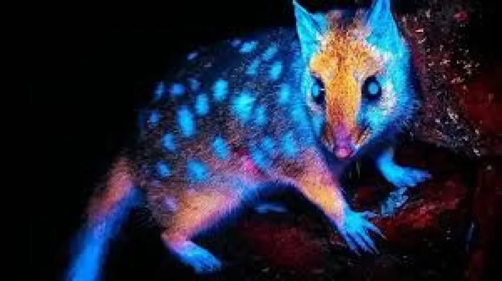 Captan el primer registro fotográfico de un quol biofluorescente en vida silvestre | NoticiasNet ...