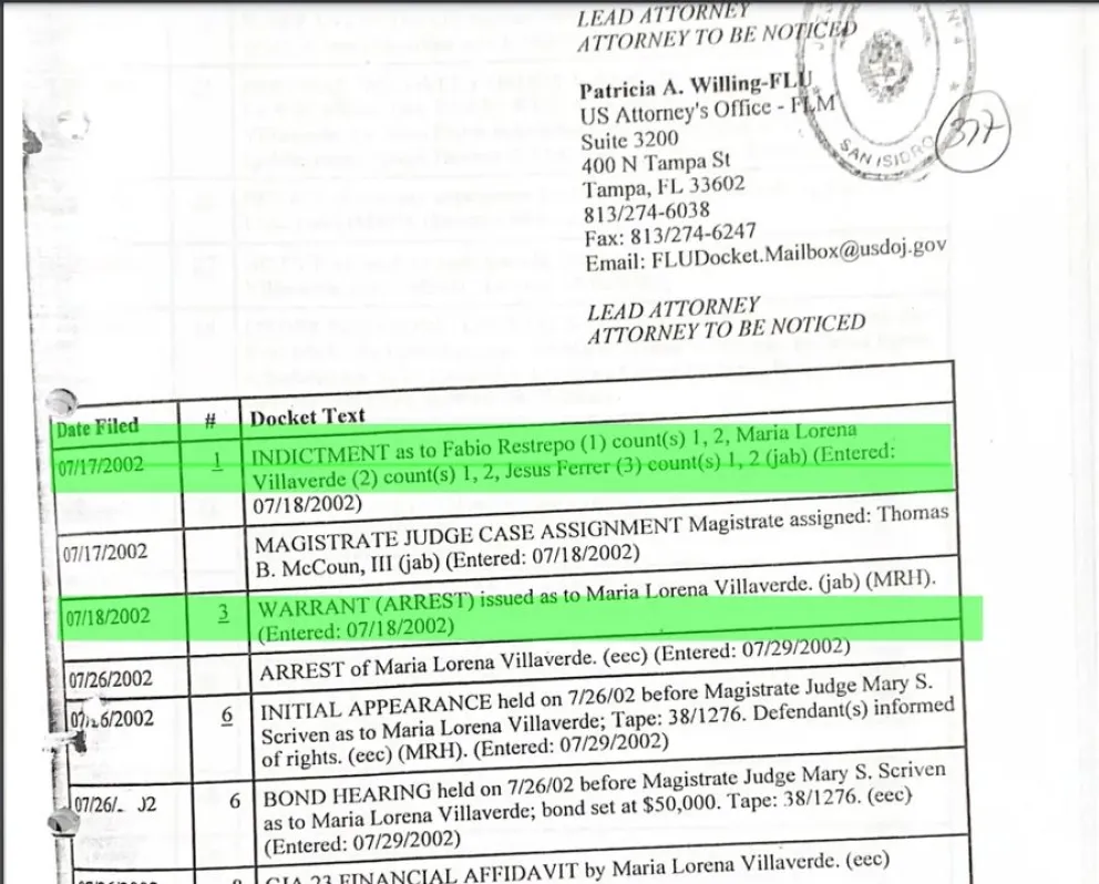 El legajo secreto de Lorena Villaverde: detenciones, 15 kilos de ...