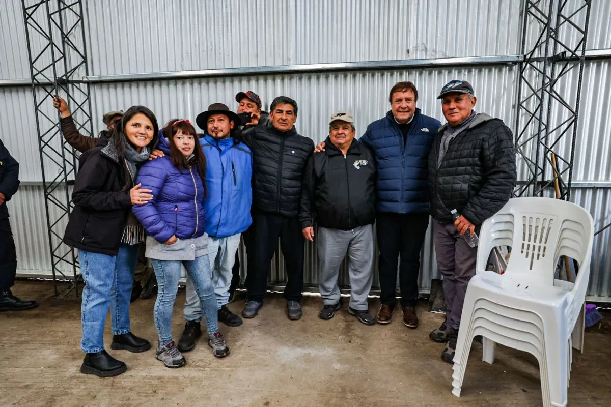 Río Negro inauguró un galpón de acopio para productores de Pichi Leufú ...